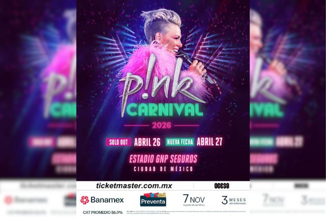 Pink vuelve a CDMX tras 23 años con su gira ‘Carnival Tour ...