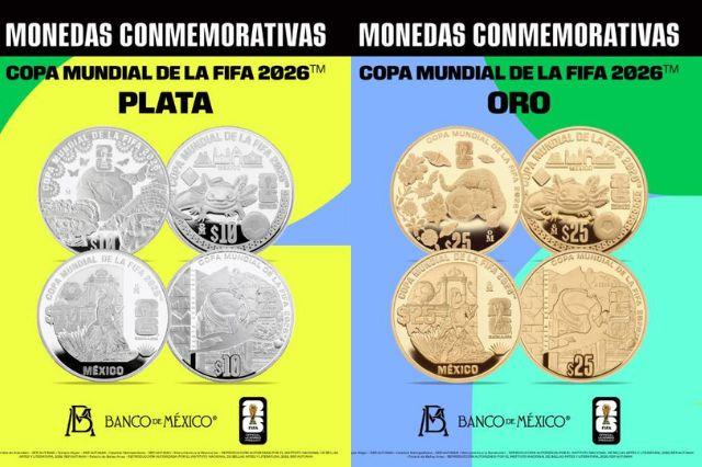 Banxico Lanza Monedas Del Mundial 2026 Con Diseños De México
